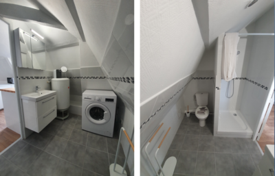 La rénovation d'une petite salle de bain mansardée décembre 2021 - FC ...